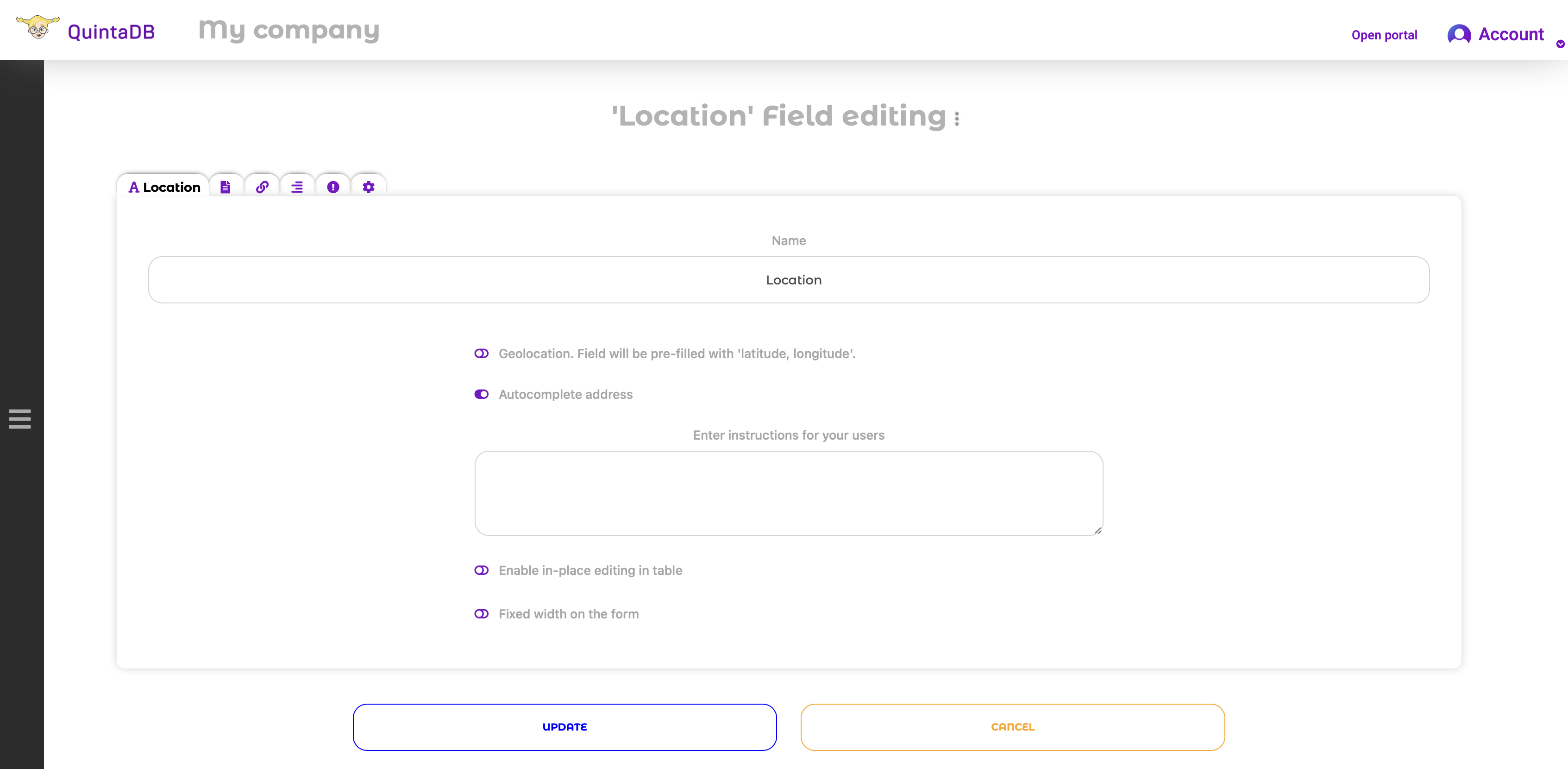 Address autocomplete